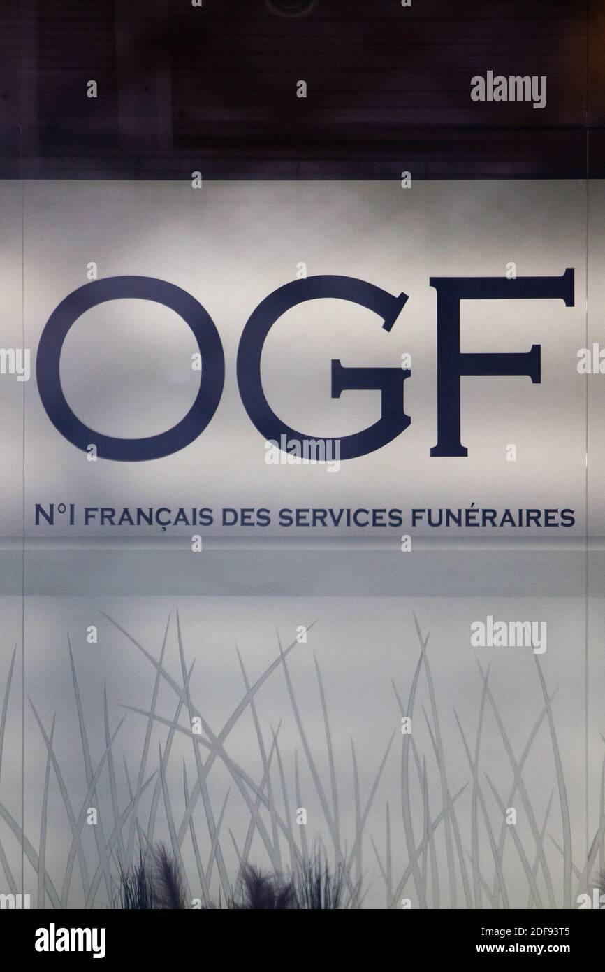 Headquarters of the OGF group in Paris who handles the morgue in the ...