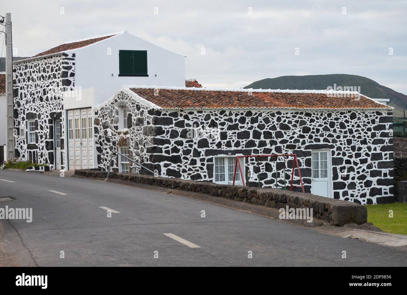 Traditional architecture in Graciosa island, Azores archipelago ...