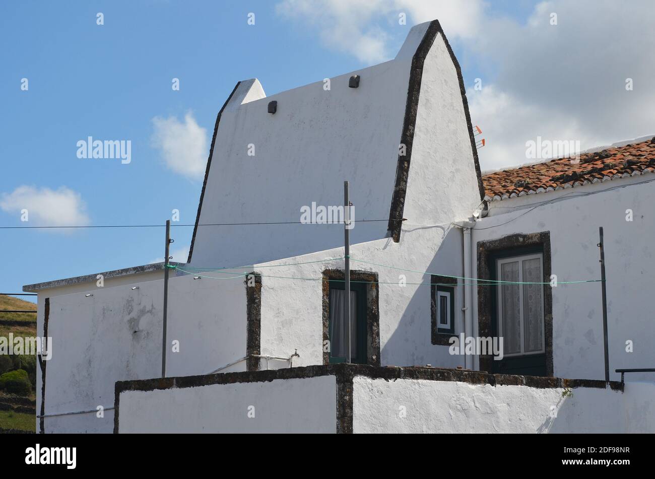 Traditional architecture in Graciosa island, Azores archipelago ...