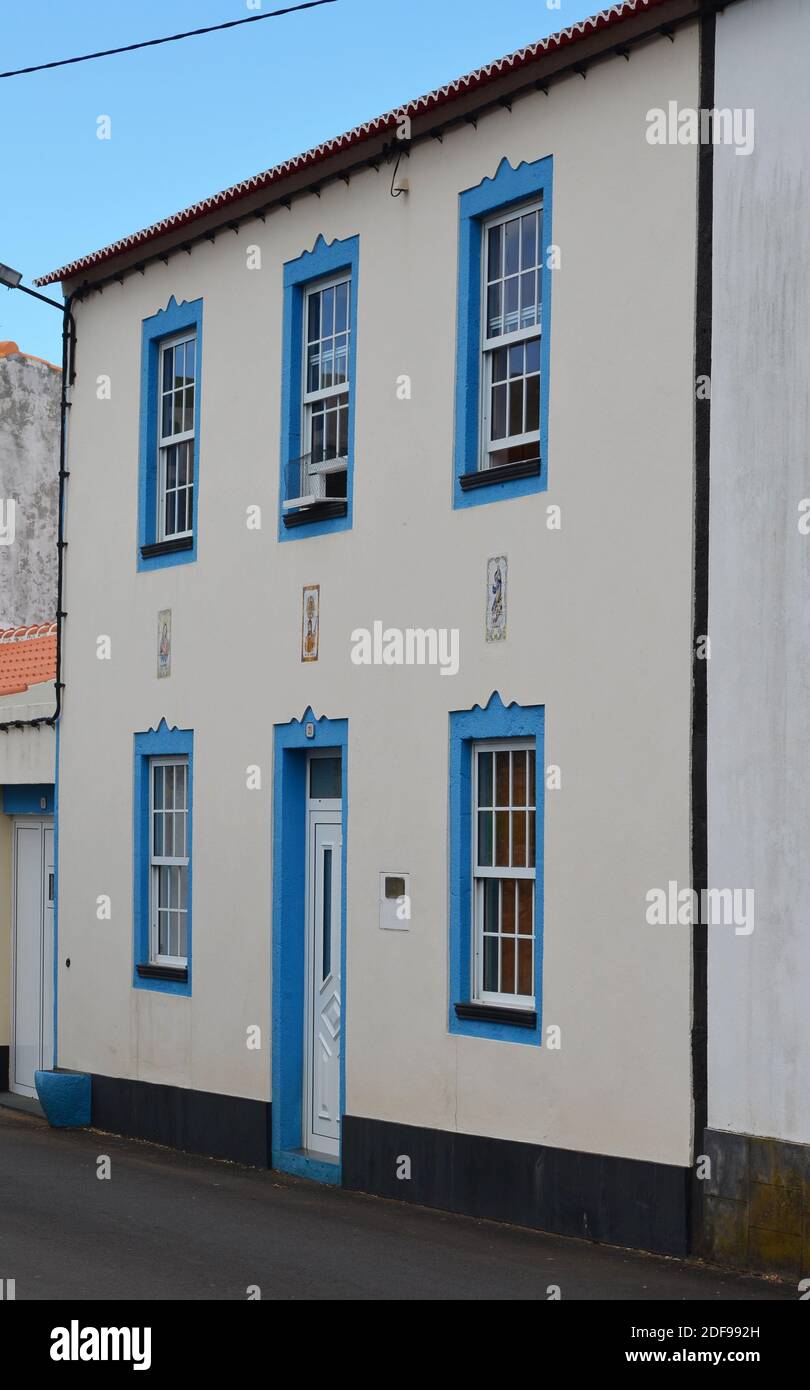 Traditional architecture in Graciosa island, Azores archipelago ...