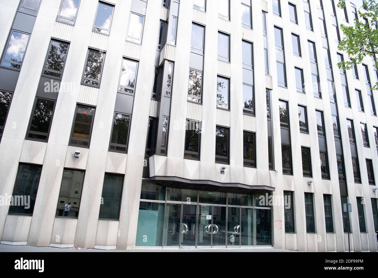 General view of the building of the (IMF) International Monetary Fund ...