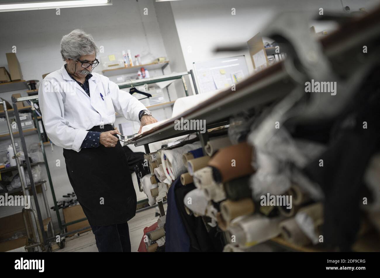 Lazar Cuckovic's workshop (Lazar Cuckovic Couture), normally ...