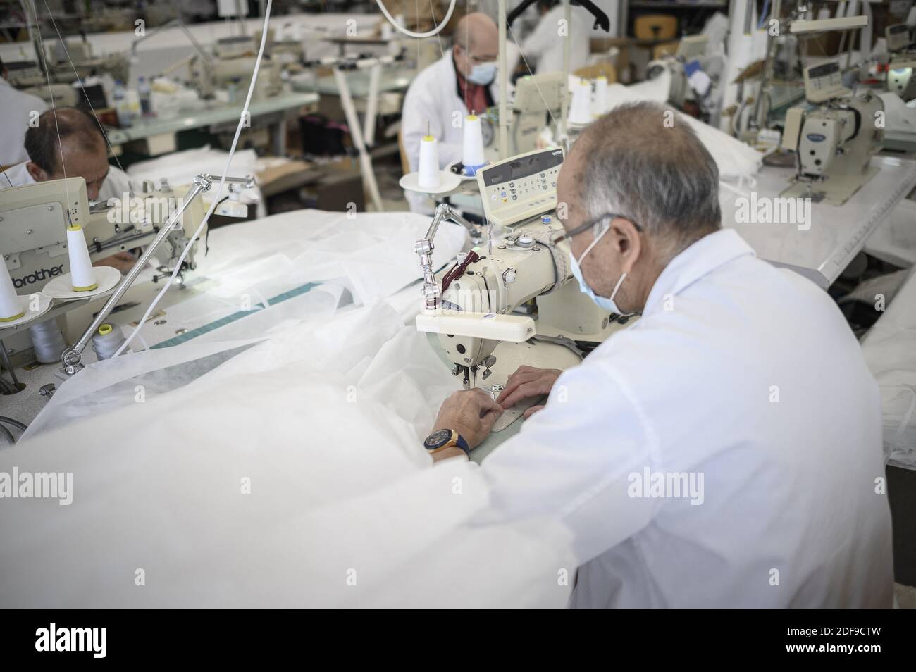 Lazar Cuckovic's workshop (Lazar Cuckovic Couture), normally ...