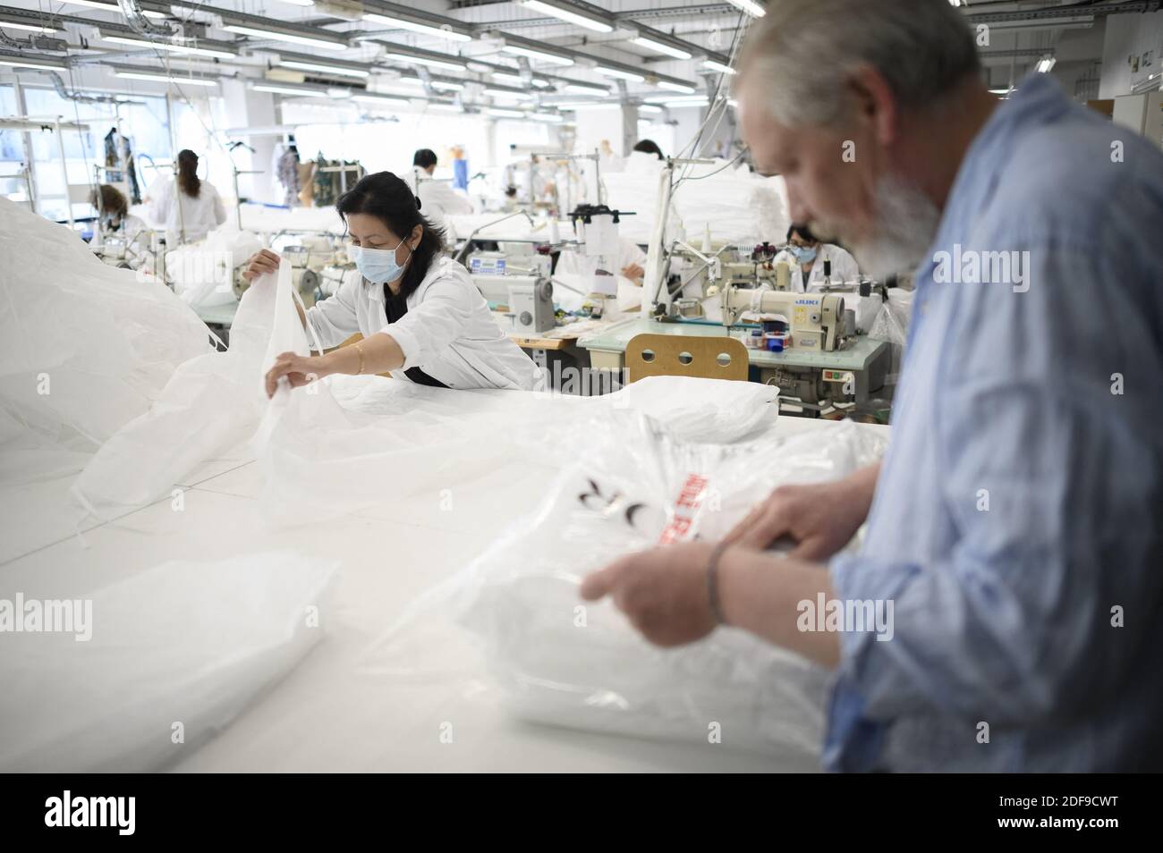 Lazar Cuckovic's workshop (Lazar Cuckovic Couture), normally ...