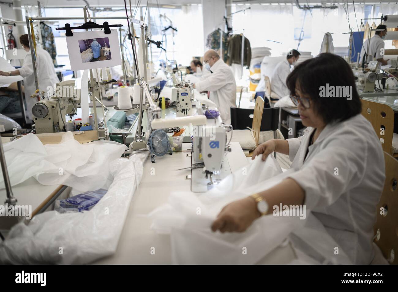 Lazar Cuckovic's workshop (Lazar Cuckovic Couture), normally ...