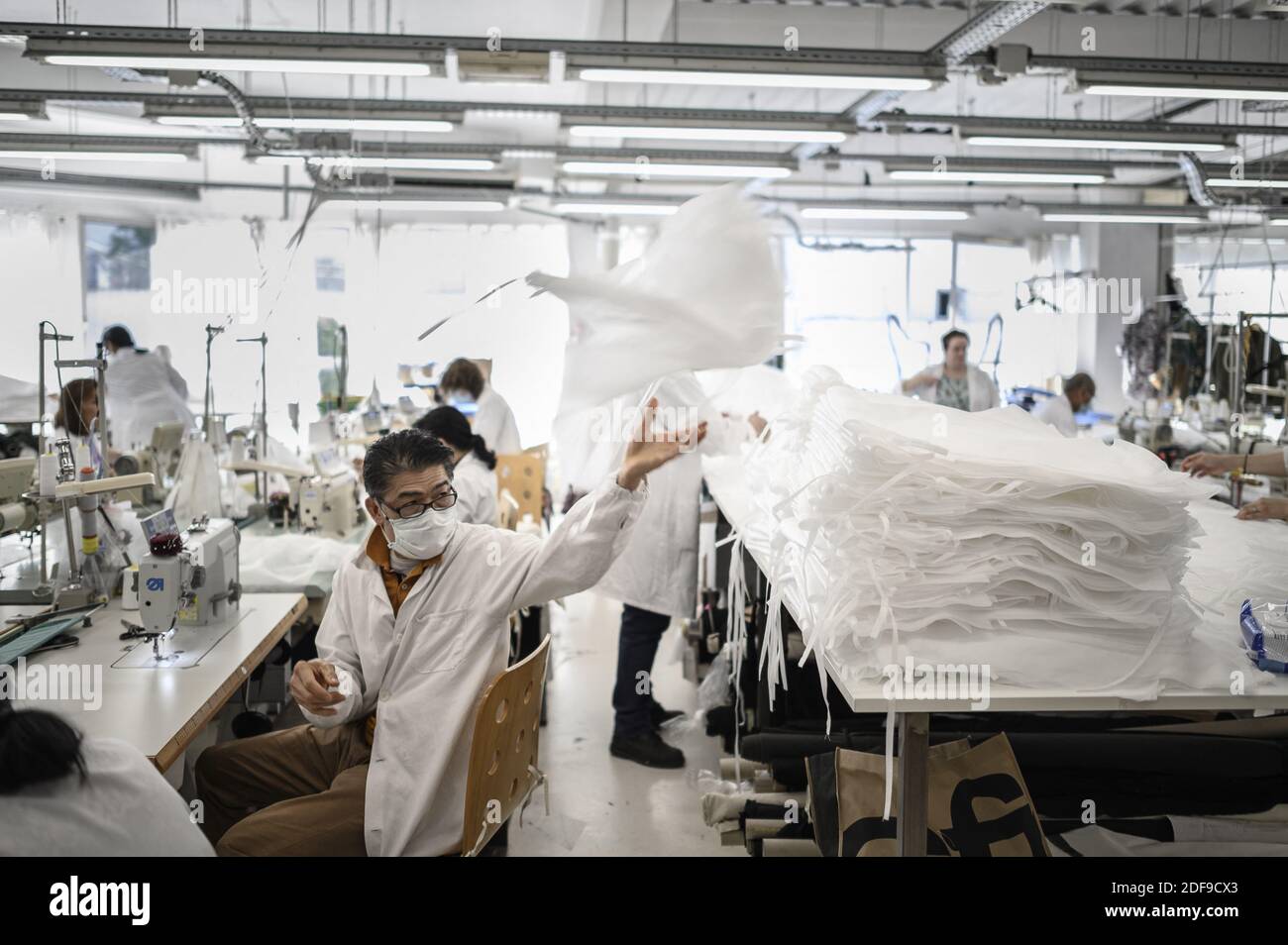 Lazar Cuckovic's workshop (Lazar Cuckovic Couture), normally ...