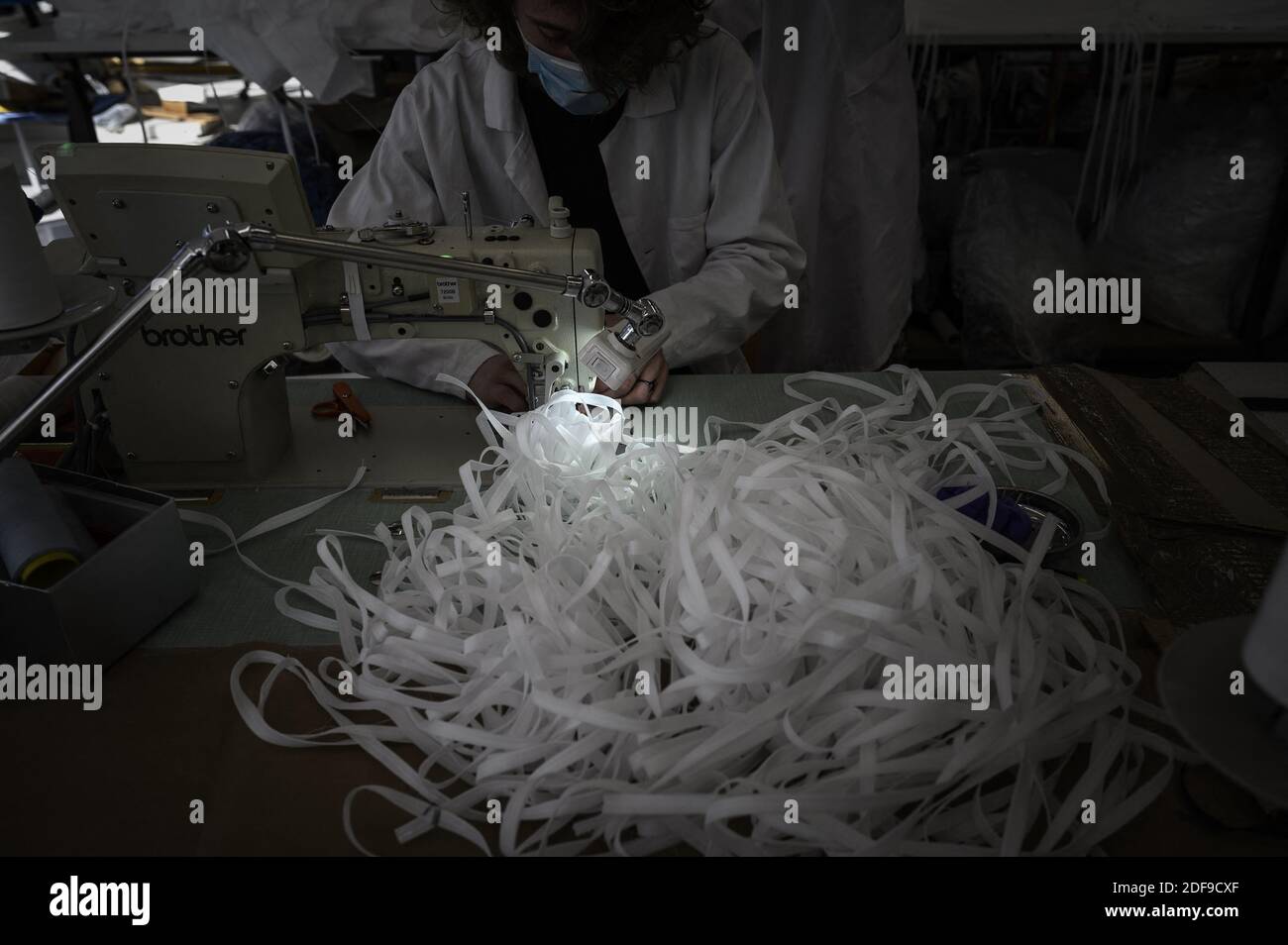 Lazar Cuckovic's workshop (Lazar Cuckovic Couture), normally ...