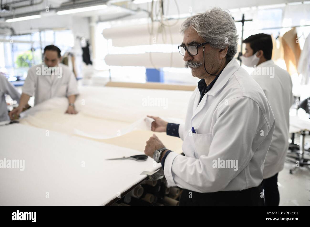 Lazar Cuckovic's workshop (Lazar Cuckovic Couture), normally ...