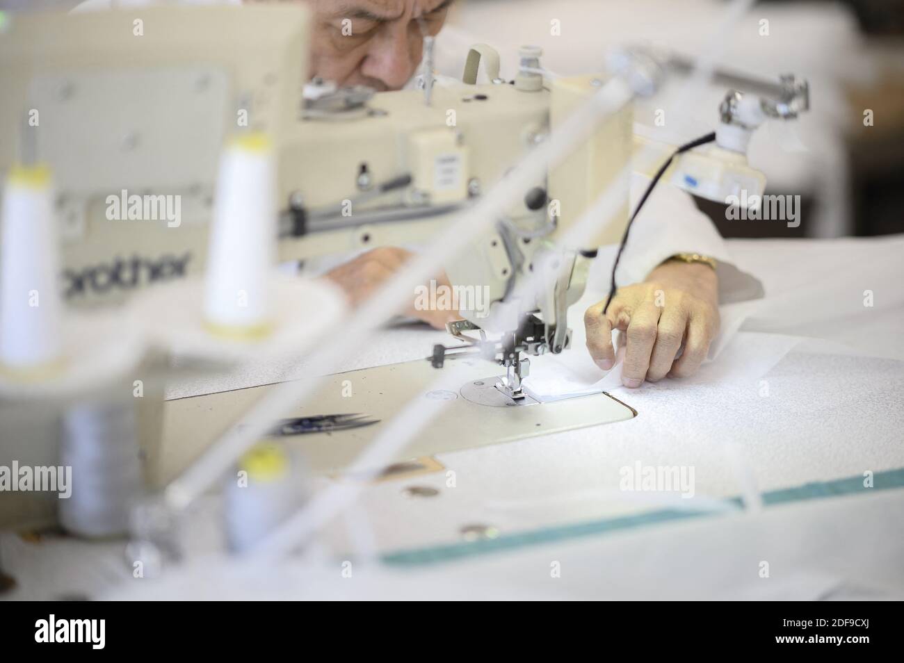 Lazar Cuckovic's workshop (Lazar Cuckovic Couture), normally ...