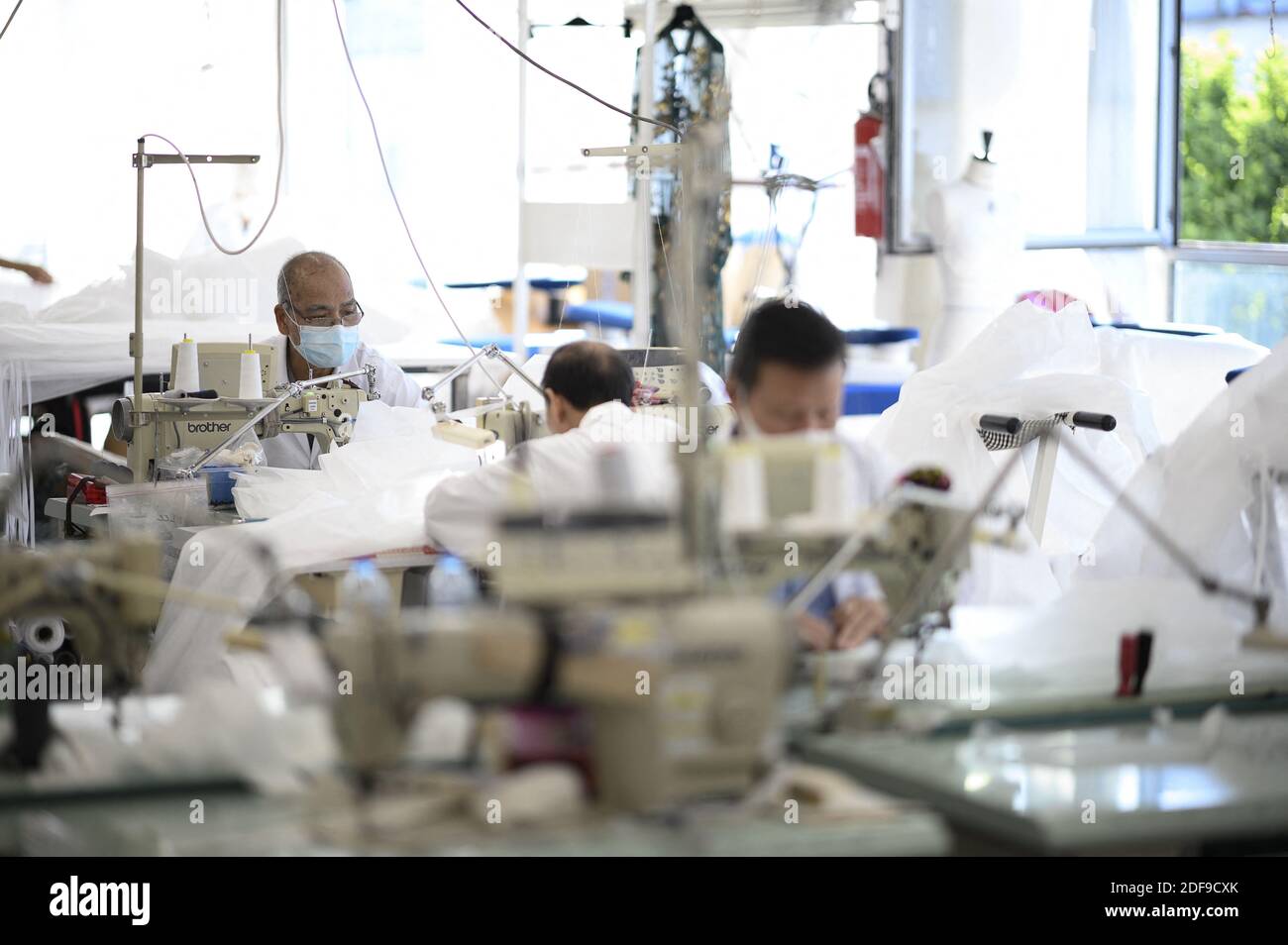 Lazar Cuckovic's workshop (Lazar Cuckovic Couture), normally ...