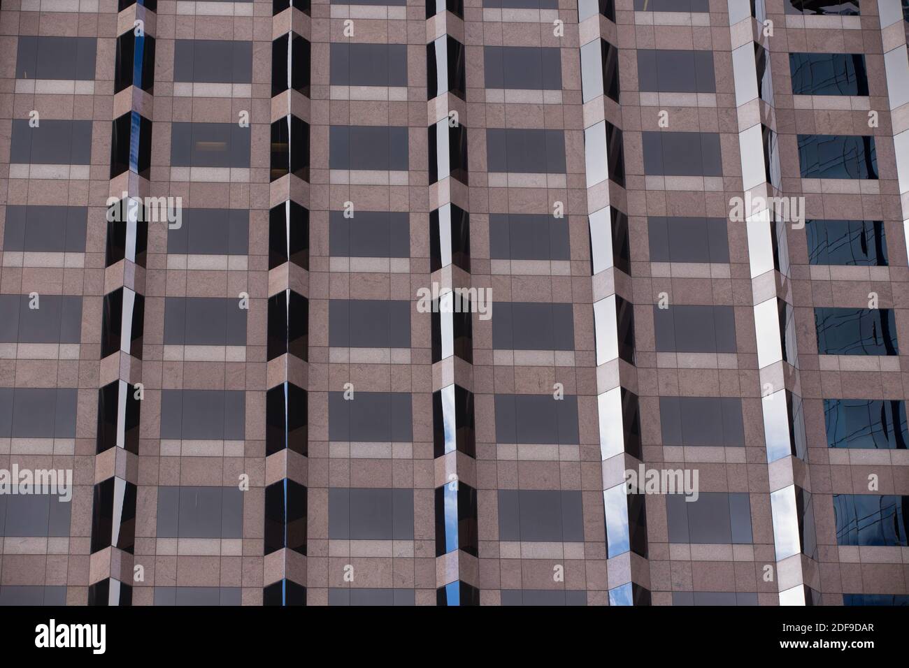 Close-up. Shiny skyscraper windows for the whole frame Stock Photo - Alamy