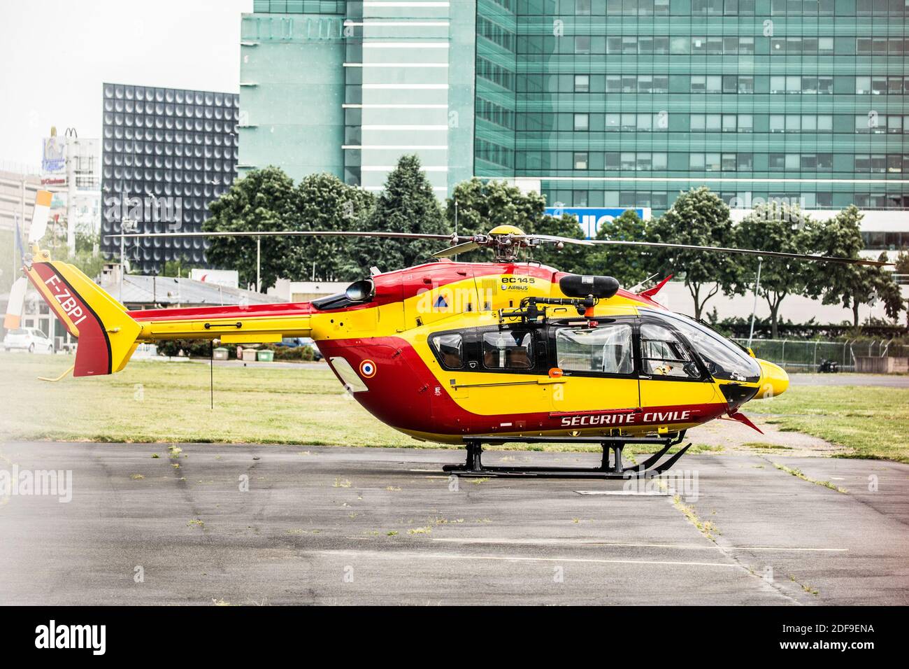 Coronavirus - Covid 19 - Lockdown - The Civil Security helicopter ...