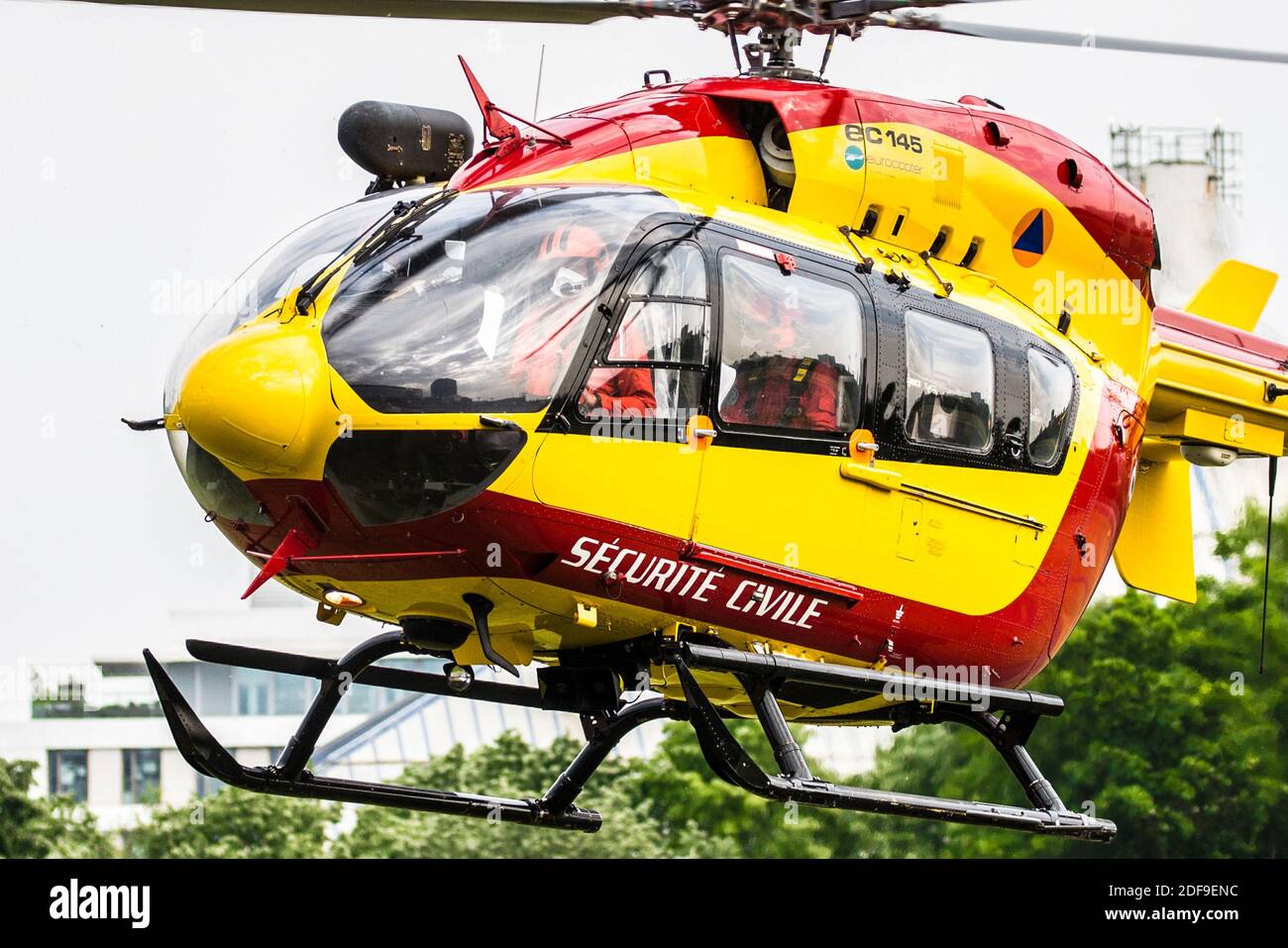 Coronavirus - Covid 19 - Lockdown - The Civil Security helicopter ...