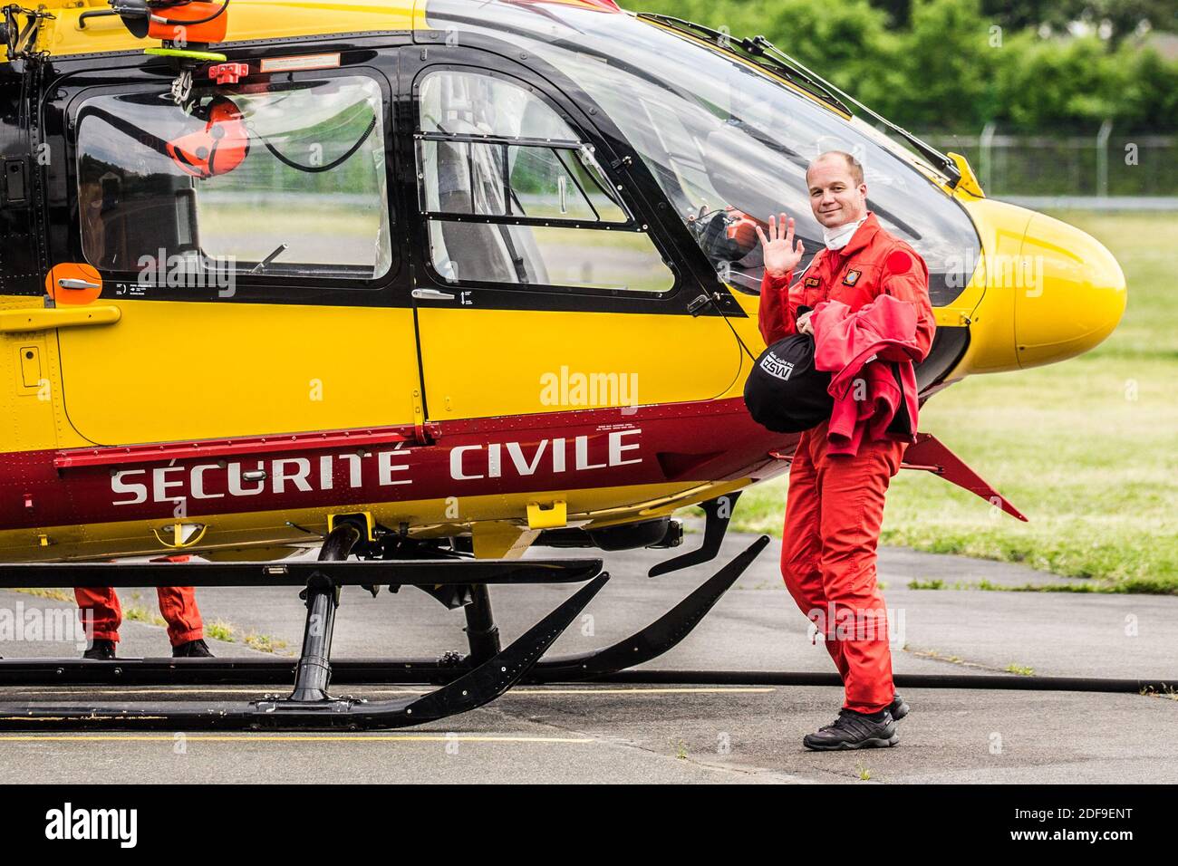 Coronavirus - Covid 19 - Lockdown - The Civil Security helicopter ...