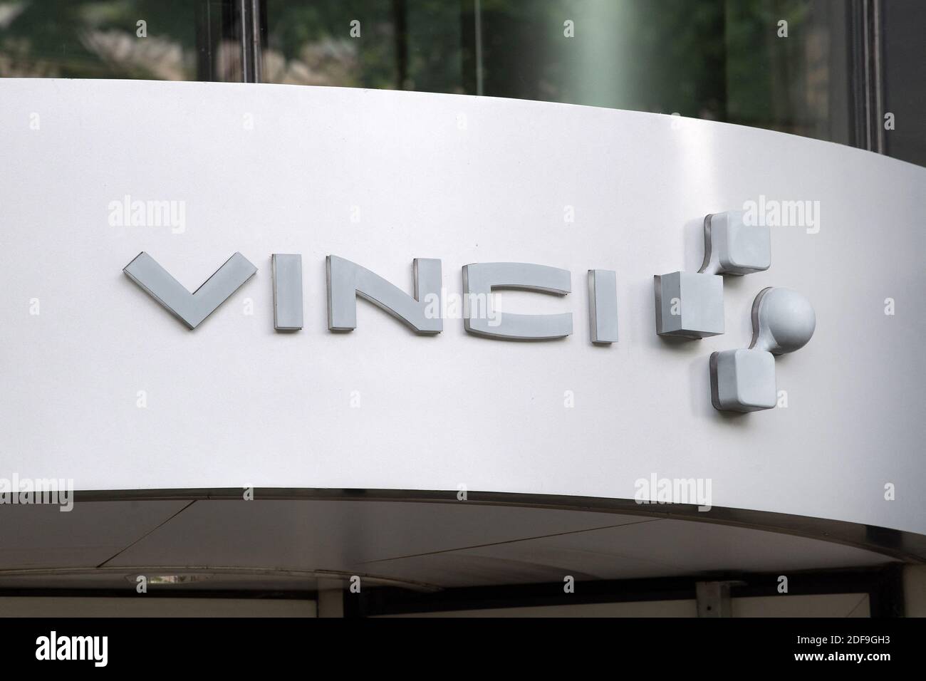 General view of Vinci building, on April 27, 2020 in Rueil-Maison ...