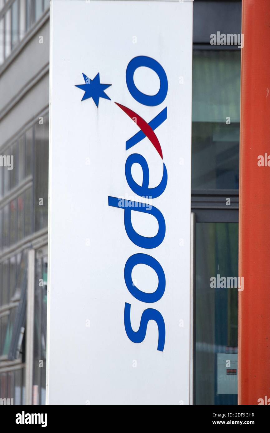 General view of Sodexo building, on April 27, 2020 in Issy-les ...