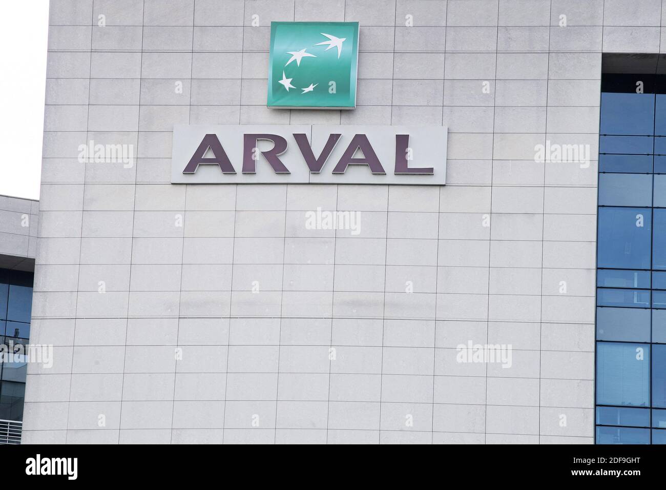 General view of Arval building ( BNP Parisbas ), on April 27, 2020 in ...