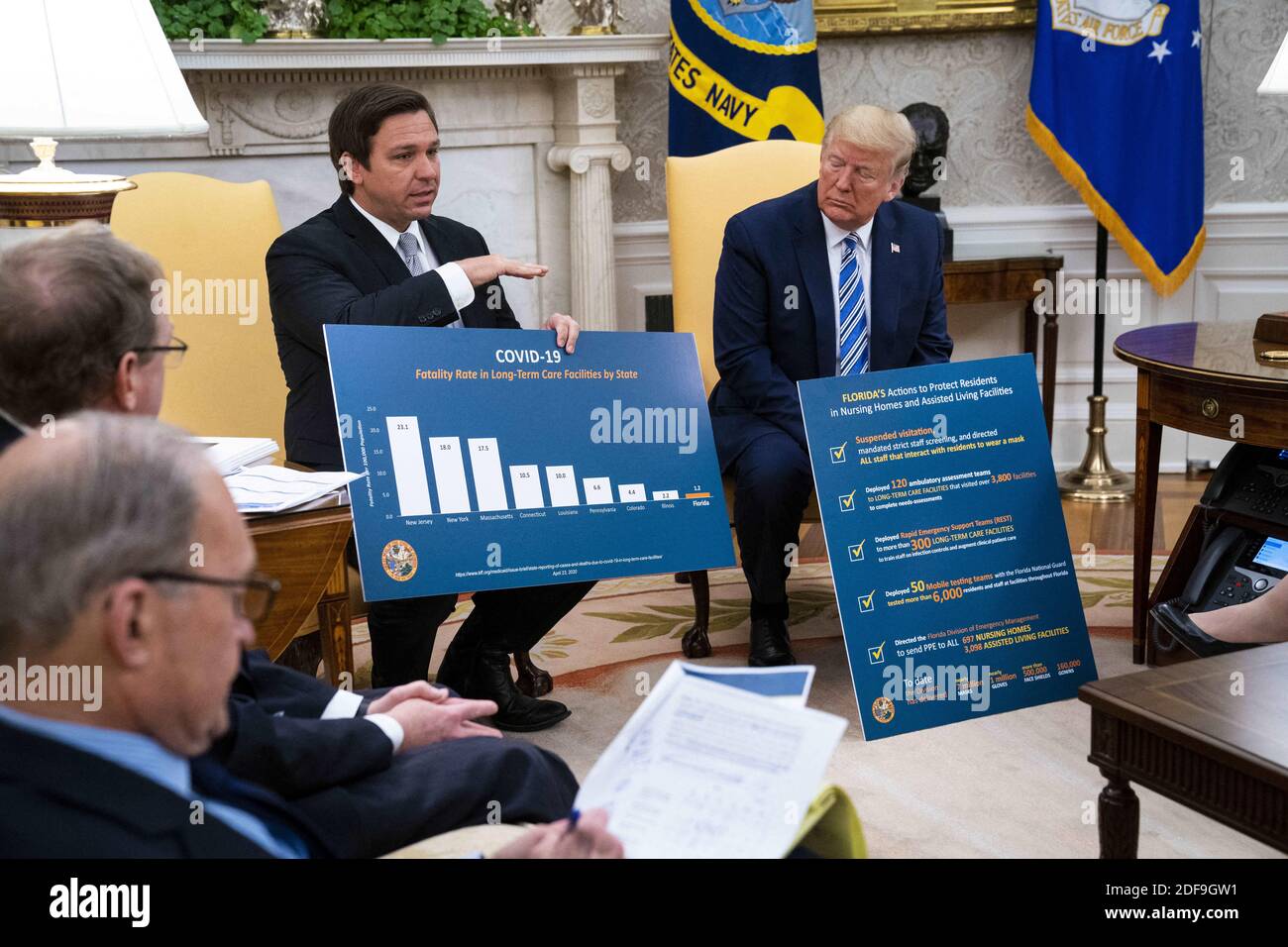 Ron desantis white house hi-res stock photography and images - Alamy