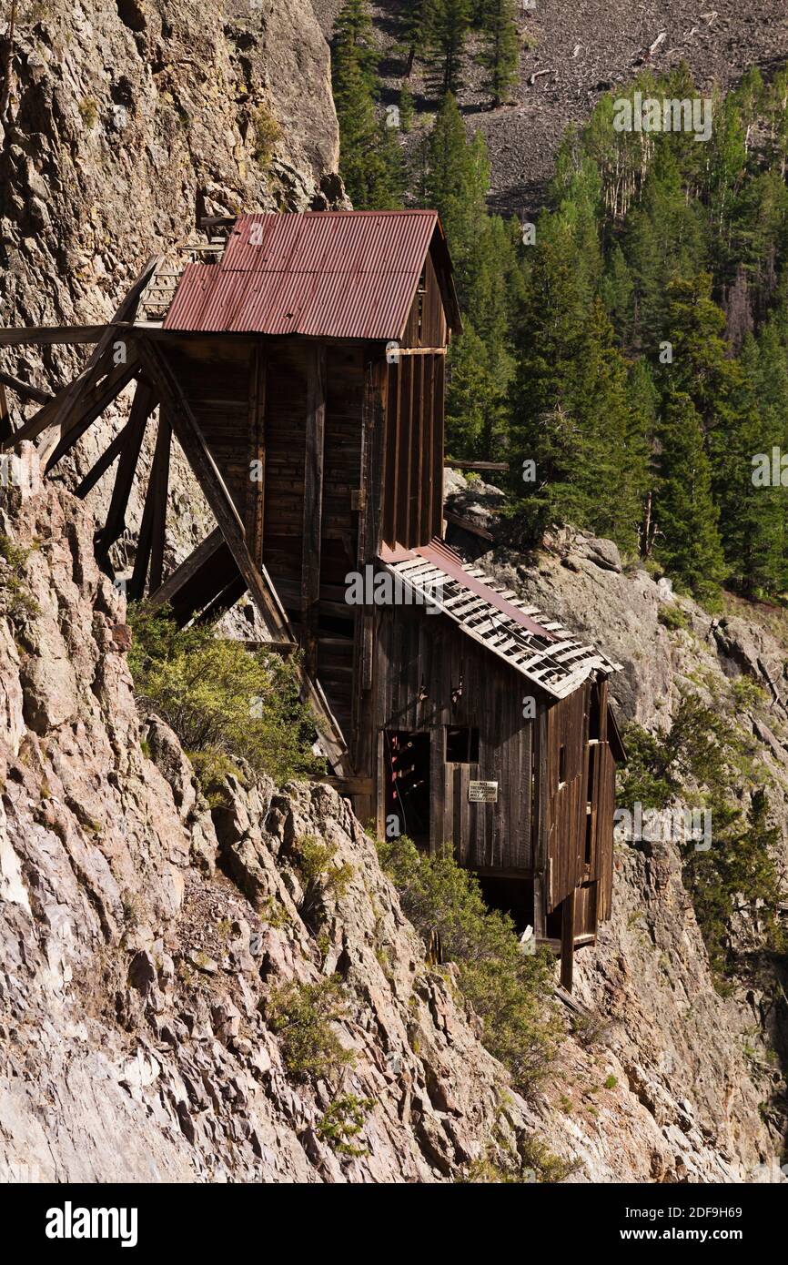 Bachelor mine in creede colorado hi-res stock photography and images ...