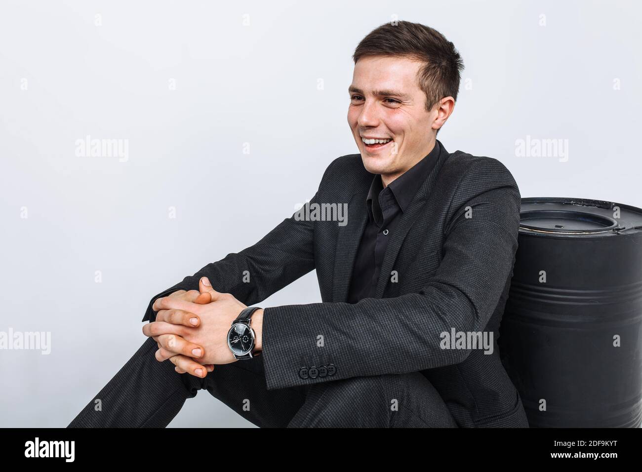 The guy in the Studio. The guy in the black suit. Handsome guy. High ...