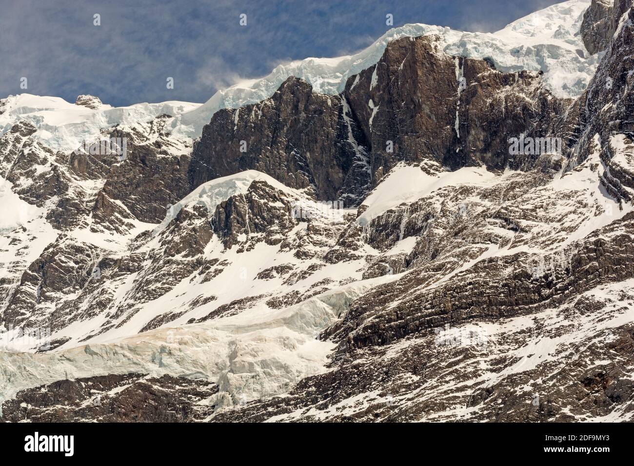 Hanging valley glacier hi-res stock photography and images - Alamy