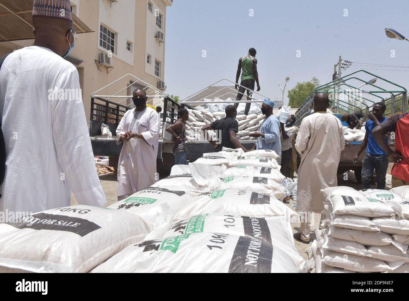 Distributions of palliative food support to the people across the Kano ...