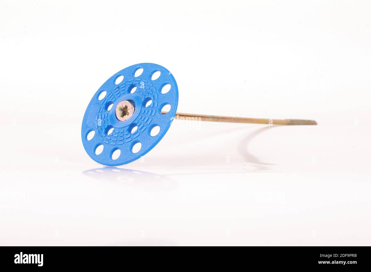 Blue plastic grip washer for thermal insulation fixing for house ...