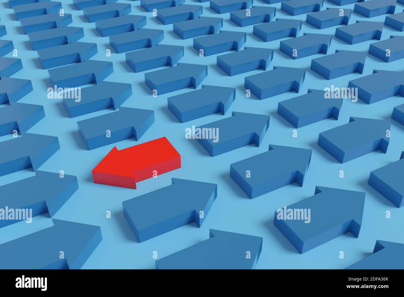 Arrows pointing direction hi-res stock photography and images - Alamy