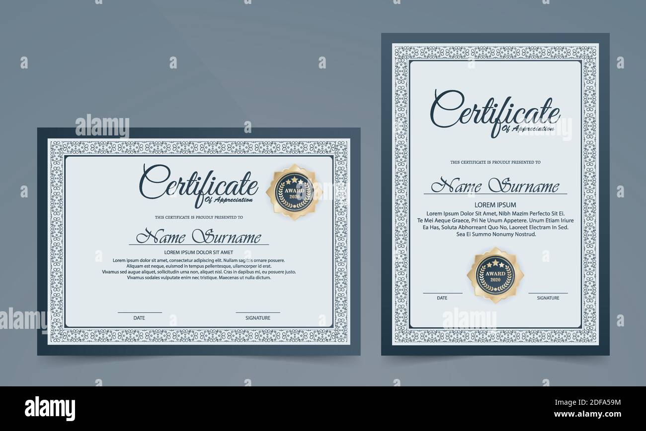 Nra Certificate Template