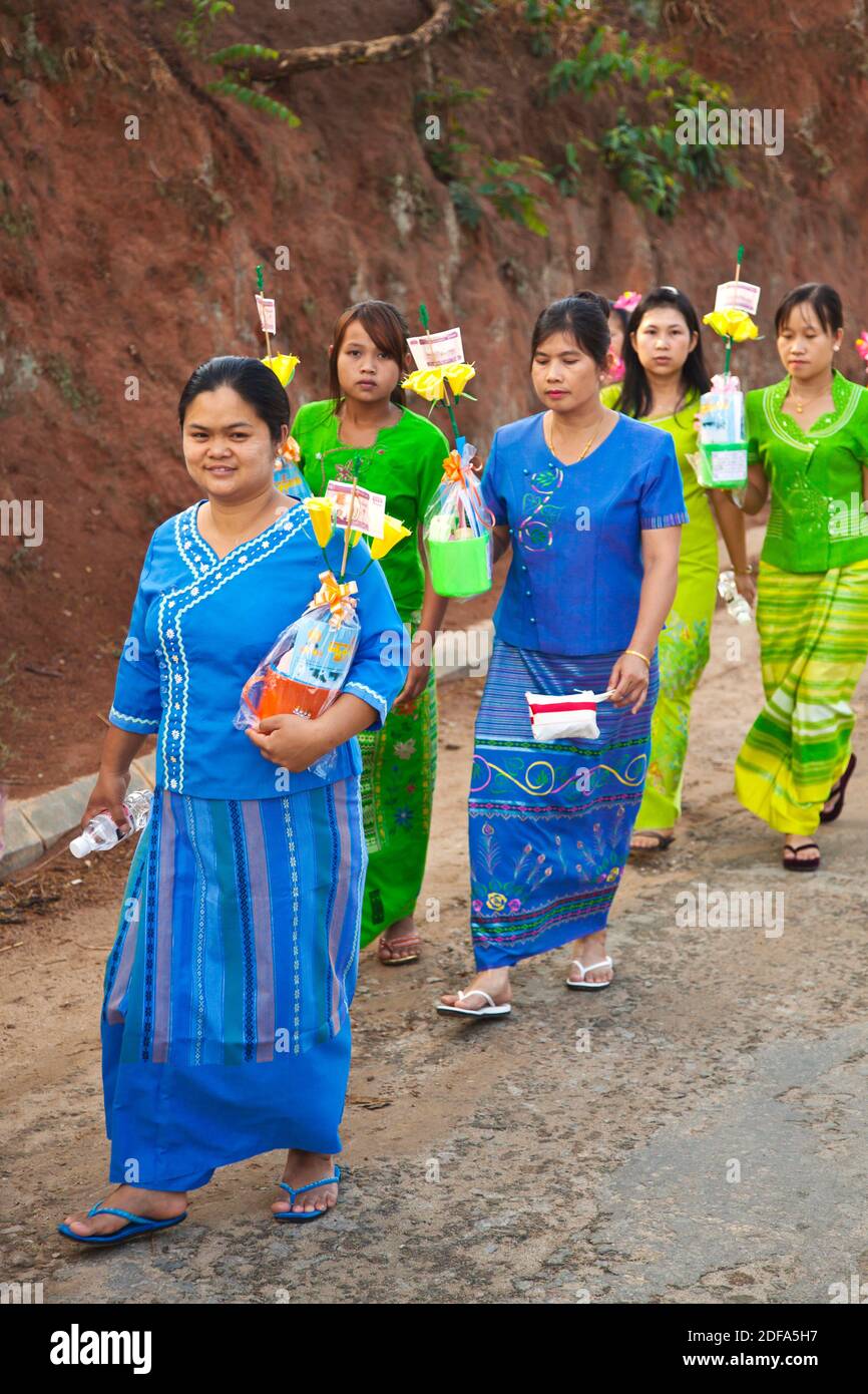Monk carrying woman hi-res stock photography and images - Alamy