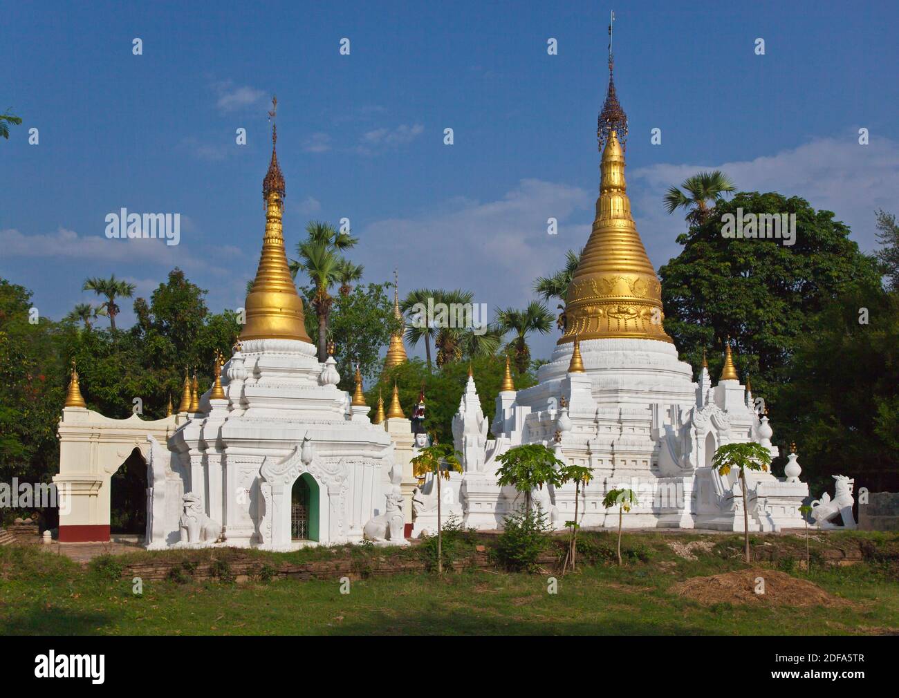 BUDDHIST SHRINES in historic INWA which served as the Burmese Kingdoms ...