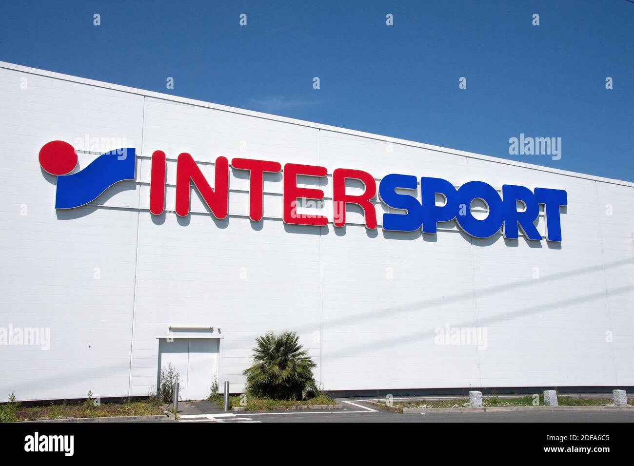 A general view of INTERSPORT store, on May 18, 2020 in Bonneuil-sur ...