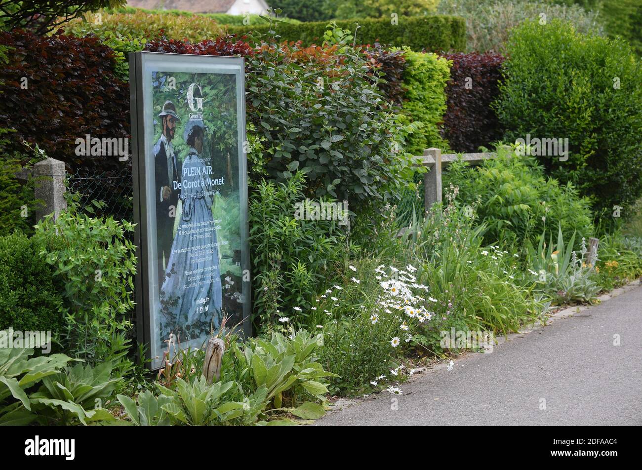 Illustrations of Giverny, France, on May 24, 2020. Photo by Christian ... Illustrations of Giverny, France, on May 24, 2020. Photo by Christian ...
