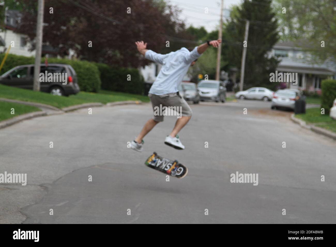 Stunt trick hi-res stock photography and images - Alamy