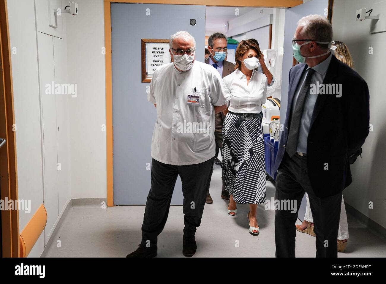 Martine Vassal, Les Republicains (LR) candidate for mayor of marseille ...