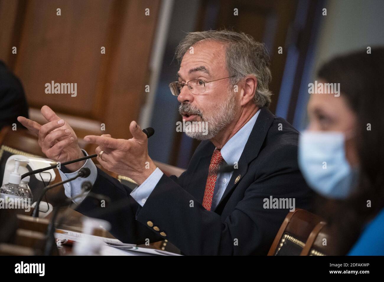 Representative Andy Harris, a Republican from Maryland, speaks during a ...