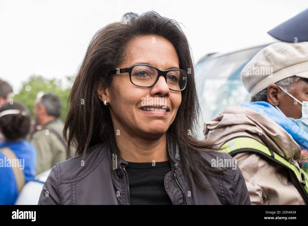 Audrey Pulvar - Tribute to George Floyd organized by SOS Racisme ...