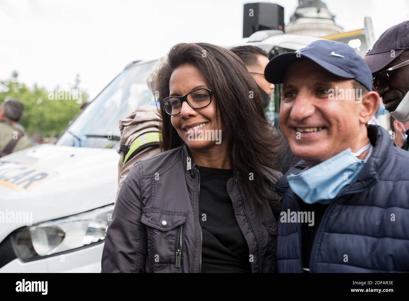 Audrey Pulvar - Tribute to George Floyd organized by SOS Racisme ...