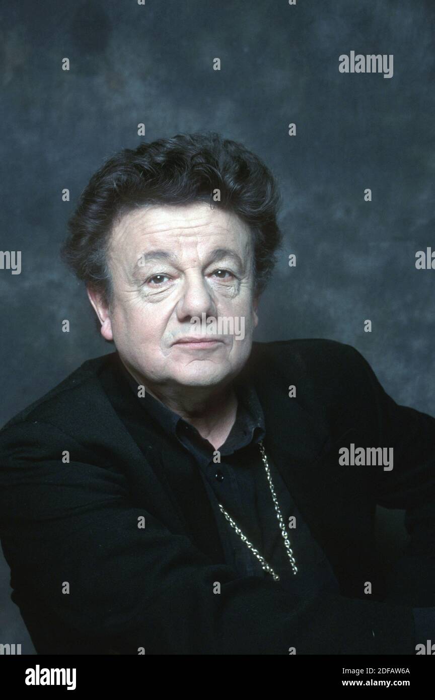 File photo undated of Marcel Marechal during photo session in Paris ...