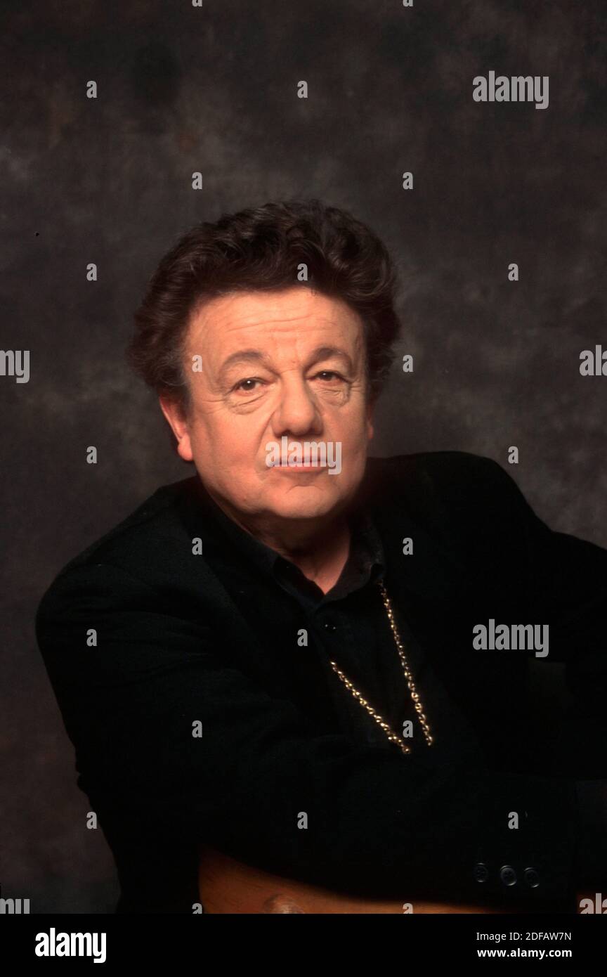 File photo undated of Marcel Marechal during photo session in Paris ...