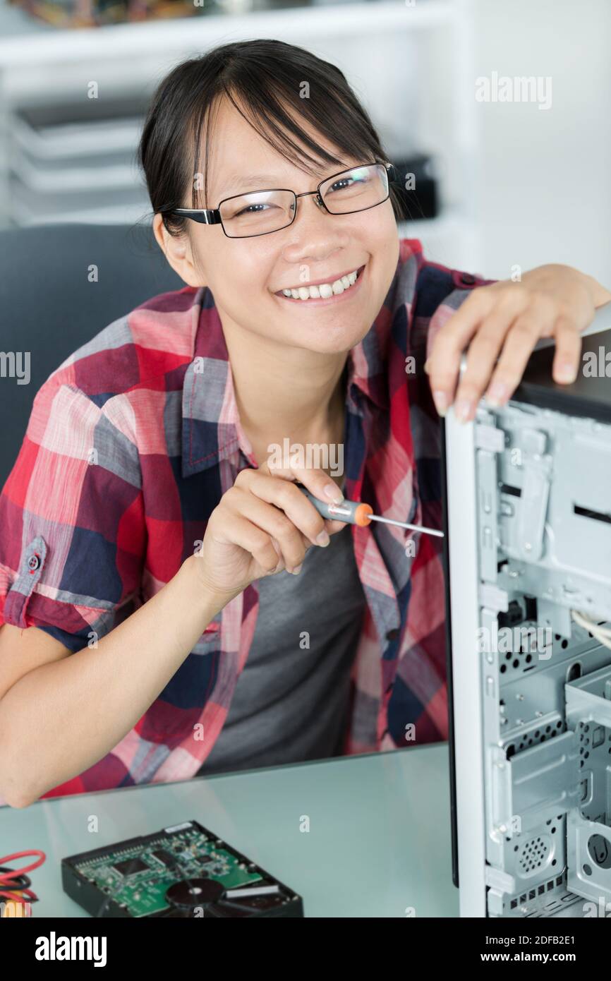 Fix your pc hi-res stock photography and images - Alamy