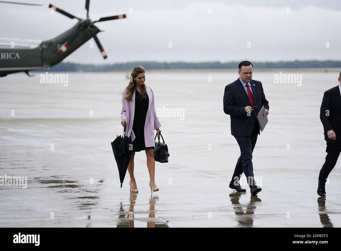 Hope hicks rally hi-res stock photography and images - Alamy