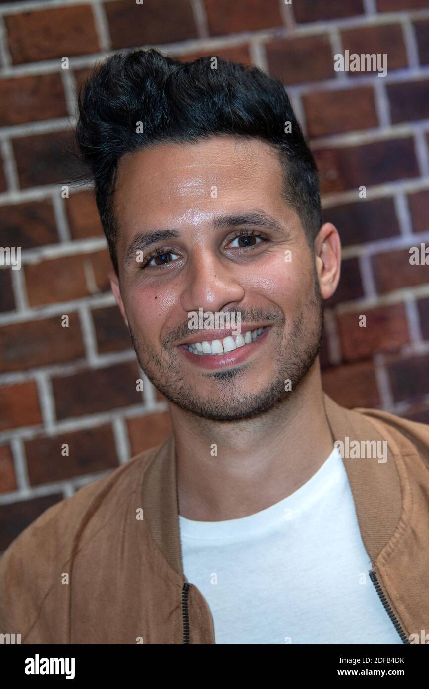 Exclusive - Artist Saam attending the France Bleu Concert to celebrate ...