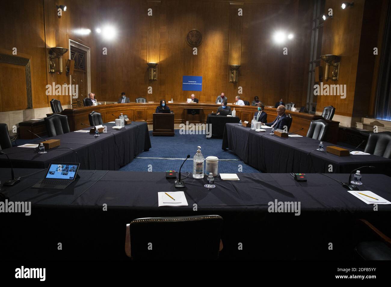 Senate hearing room washington hi-res stock photography and images - Alamy