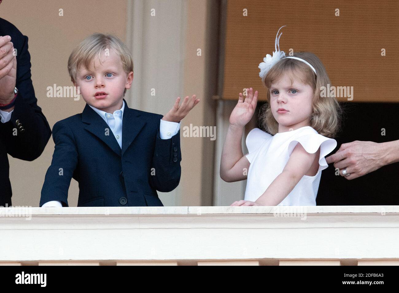 Crown Prince Jacques of Monaco and Princess Gabriella of Monaco attend ...