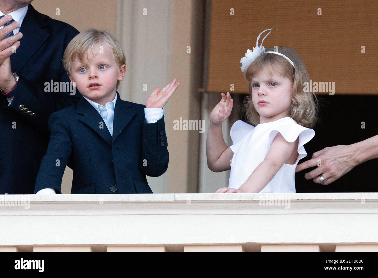 Crown Prince Jacques of Monaco and Princess Gabriella of Monaco attend ...