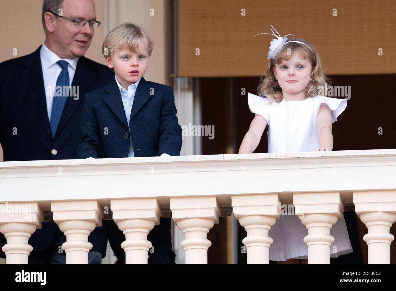 Crown Prince Jacques of Monaco and Princess Gabriella of Monaco attend ...