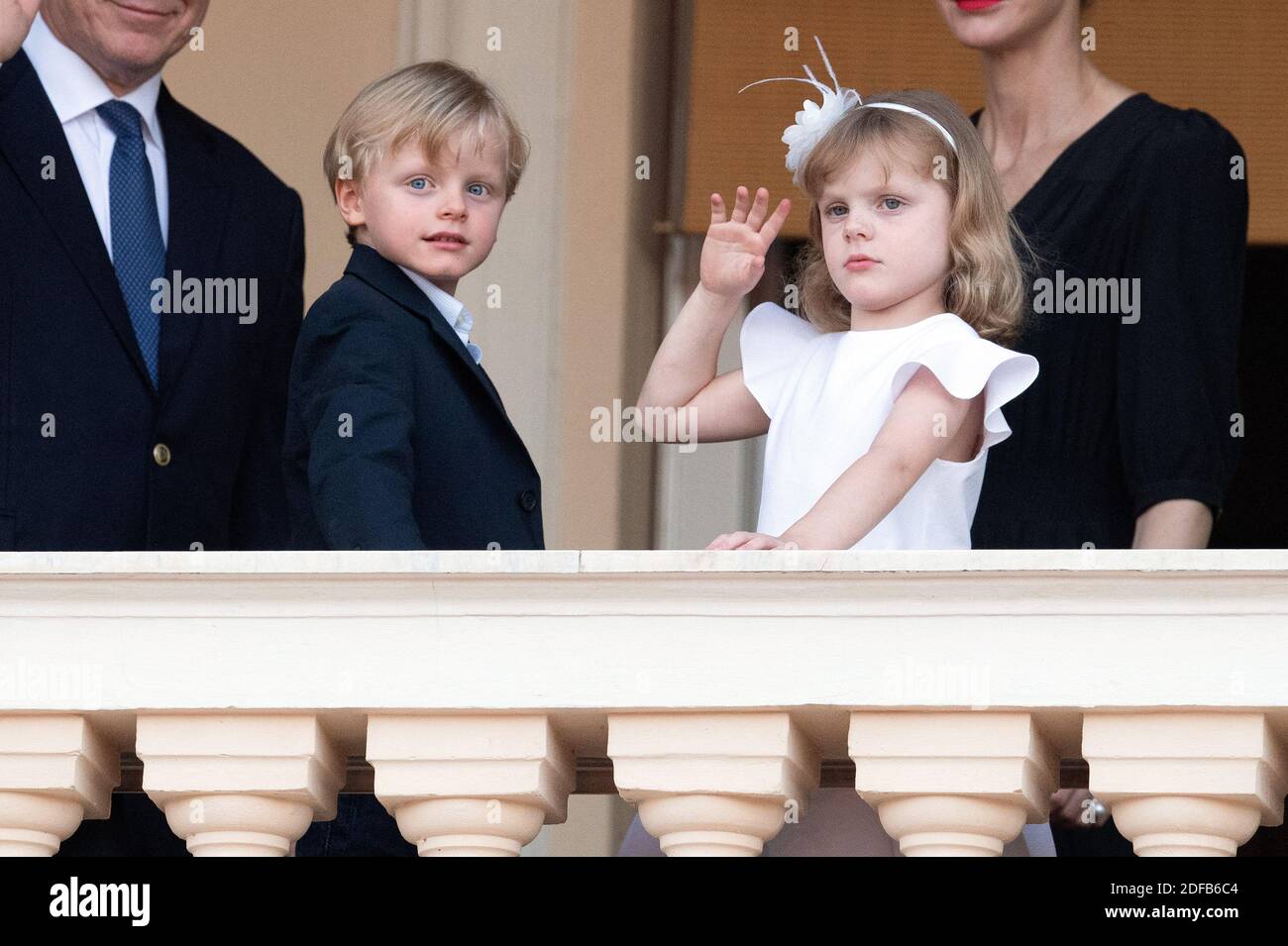 Crown Prince Jacques of Monaco and Princess Gabriella of Monaco attend ...