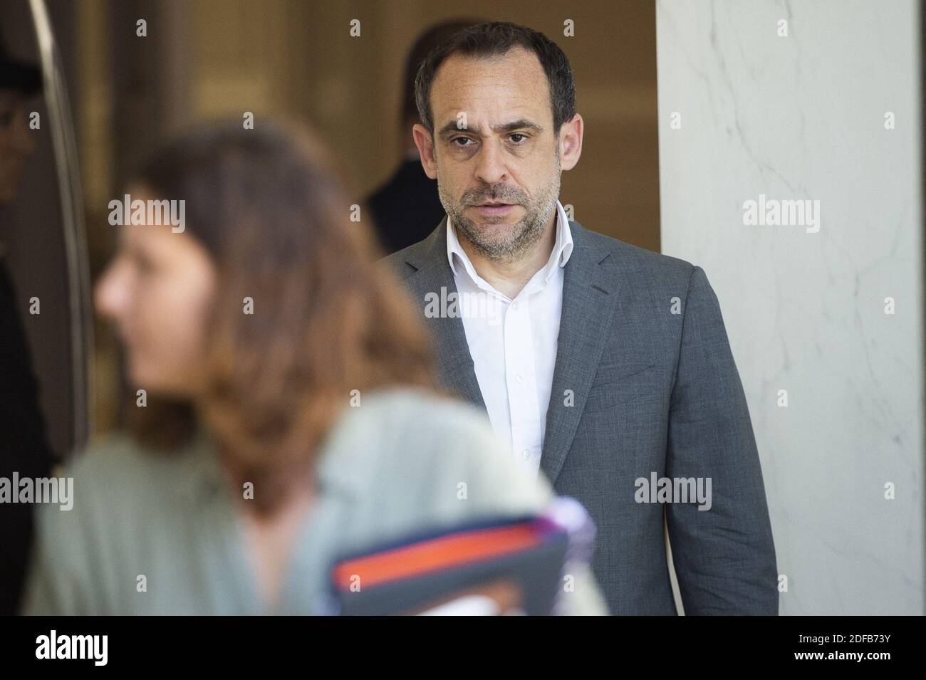 Joseph Zimet at Elysee Palace after weekly cabinet meeting in Paris on ...