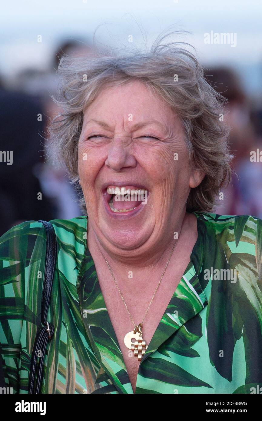 Danielle Gain attending the 34th Cabourg Film Festival Red Carpet in ...